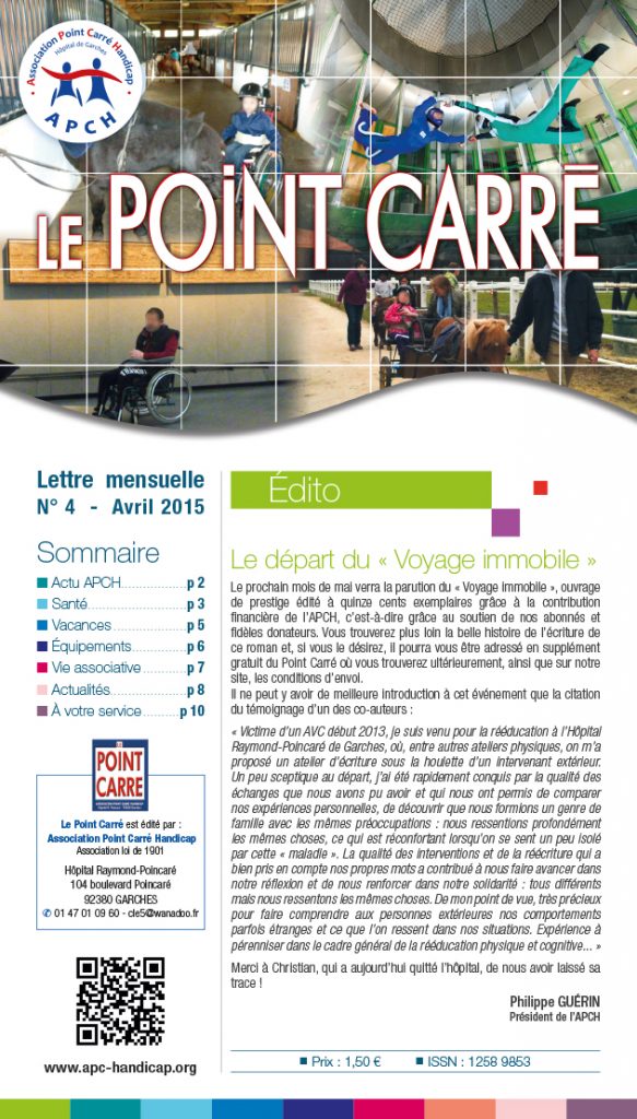 Le Point Carré n°4 Avril 2015 - APCH