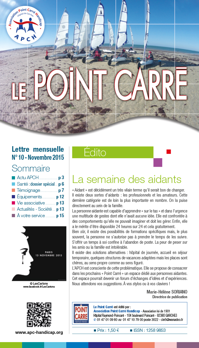 Le Point Carré n°10 Novembre 2015 - APCH