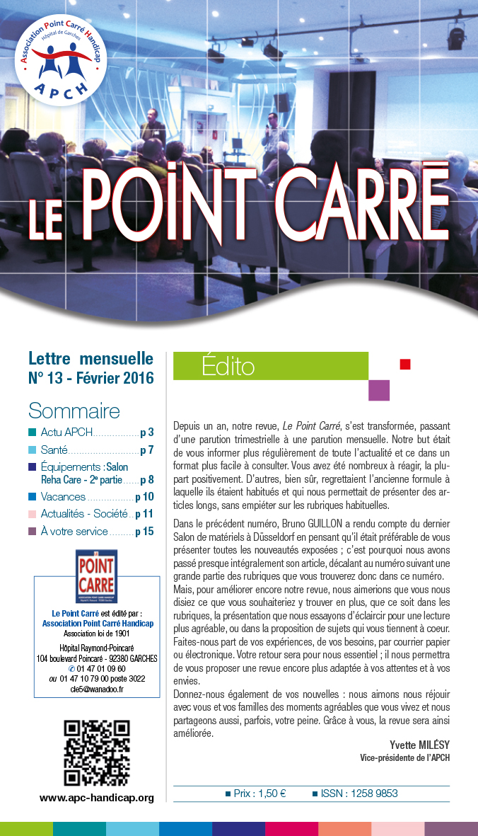 Le Point Carré n°13 Février 2016