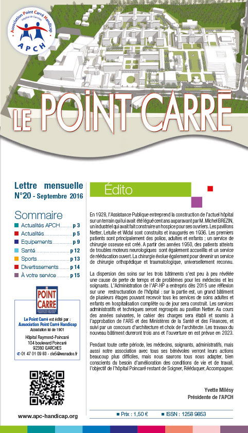 Le Point Carré n°20 septembre 2016