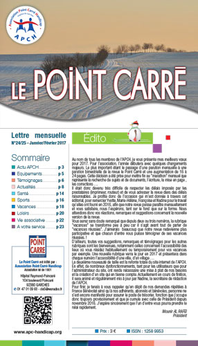 Le Point Carré numéro 24 janvier-février 2016