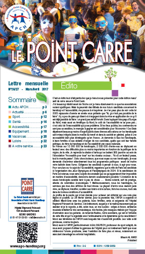 Le Point Carré numéro 26 mars - avril 2016