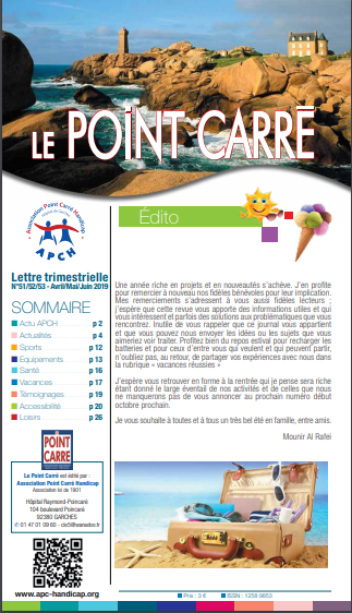 Le Point Carré Avril Mai Juin N°51/52/53 2019 - APCH